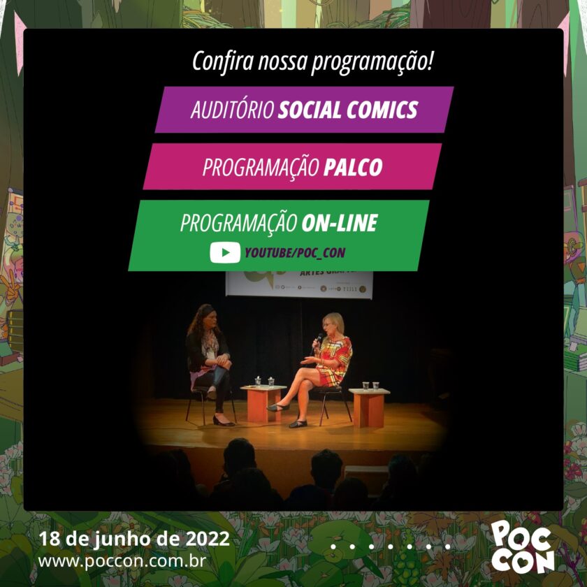Organização da POC CON 2022 divulga programação. Confira! - Nerdlicious