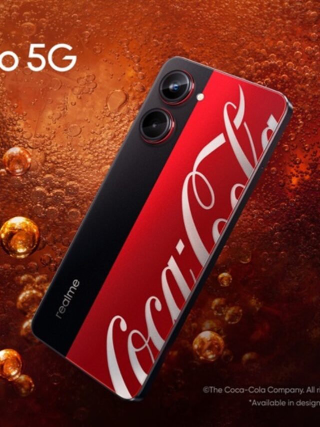 Conheça o smartphone realme Coca-Cola Edition e seus diferenciais ...