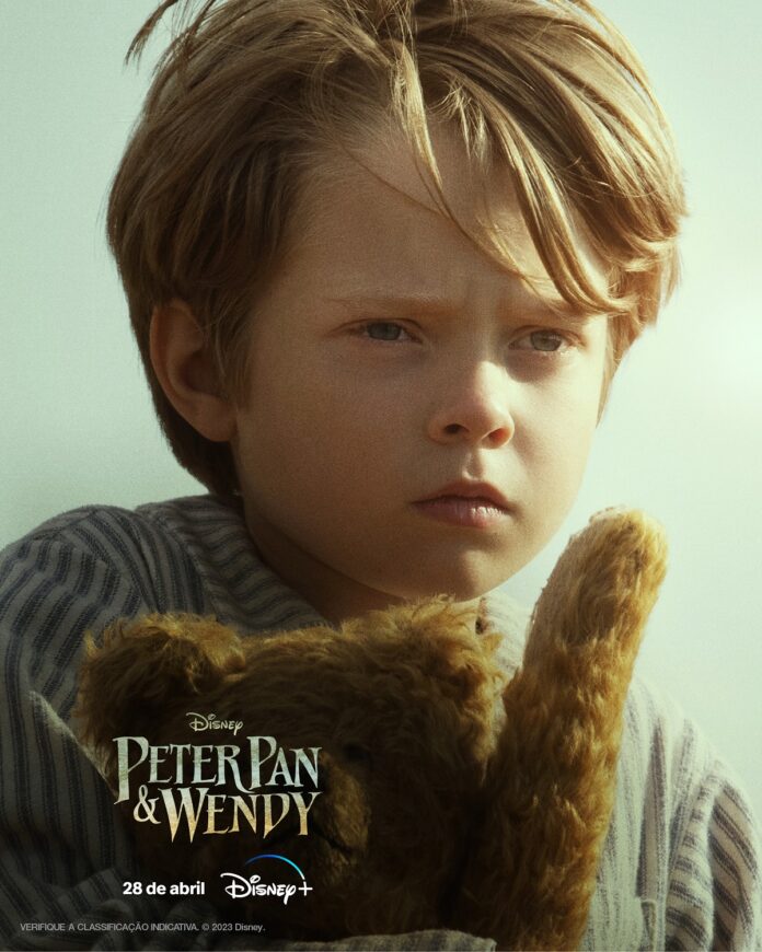 Confira os novos pôsteres de Peter Pan & Wendy que estreia no Disney+ no dia 28 de abril ...