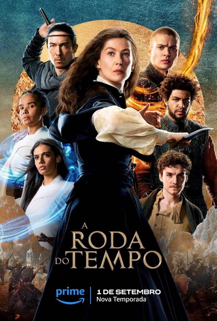 Prime Video revela cartaz oficial da segunda temporada de A Roda do Tempo - Nerdlicious